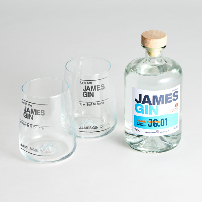 Sharing Cocktail Kit - Cocktail Gin Set with Glasses - James Gin US